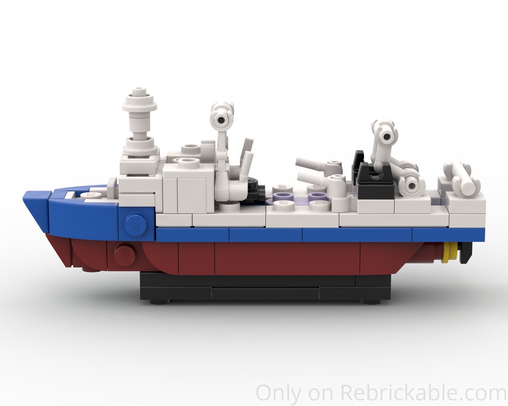 LEGO MOC North Sea Trawler by Brick.Naval.Architecture | Rebrickable ...