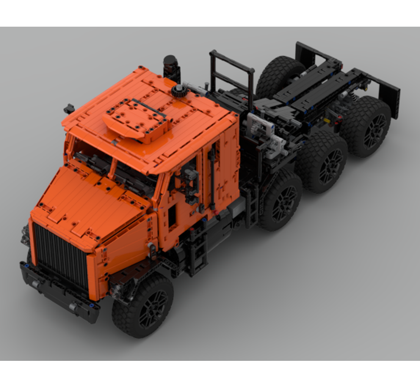 LEGO MOC Oshkosh M1070 by east_brick_customs | Rebrickable - Build with ...