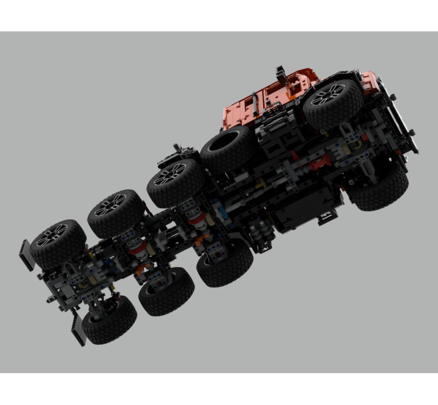 LEGO MOC Oshkosh M1070 by east_brick_customs | Rebrickable - Build with ...