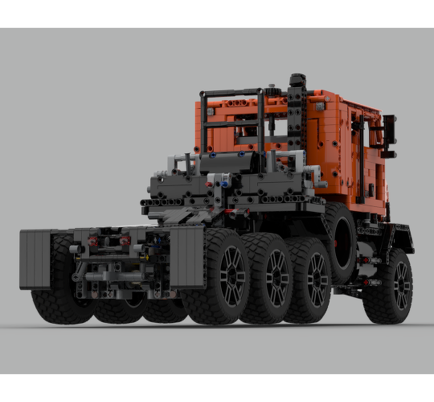 LEGO MOC Oshkosh M1070 by east_brick_customs | Rebrickable - Build with ...