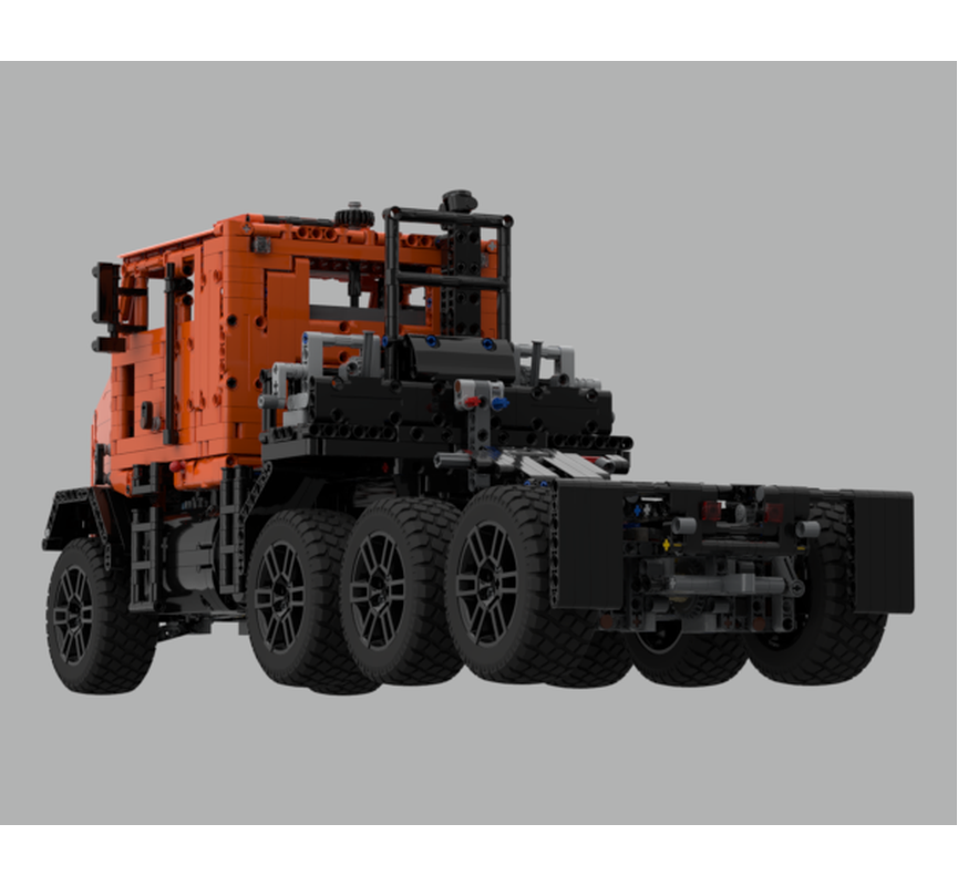 LEGO MOC Oshkosh M1070 by east_brick_customs | Rebrickable - Build with ...