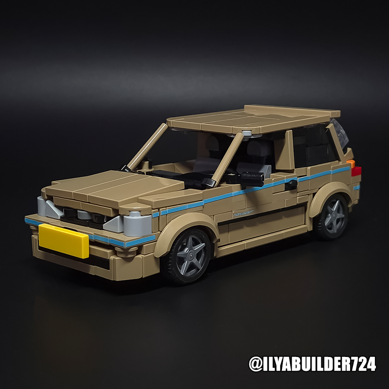 LEGO MOC Toyota Starlet P8 by ilyabuilder724 | Rebrickable - Build with ...
