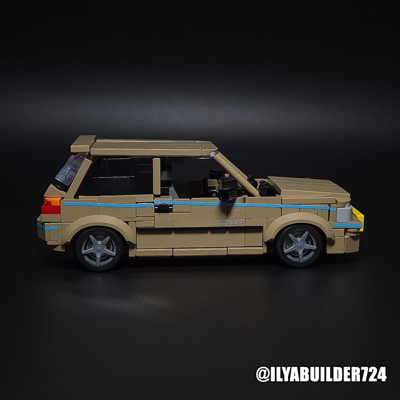 LEGO MOC Toyota Starlet P8 by ilyabuilder724 | Rebrickable - Build with ...
