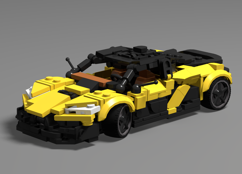 LEGO MOC Mclaren W1 by oxiebricks | Rebrickable - Build with LEGO