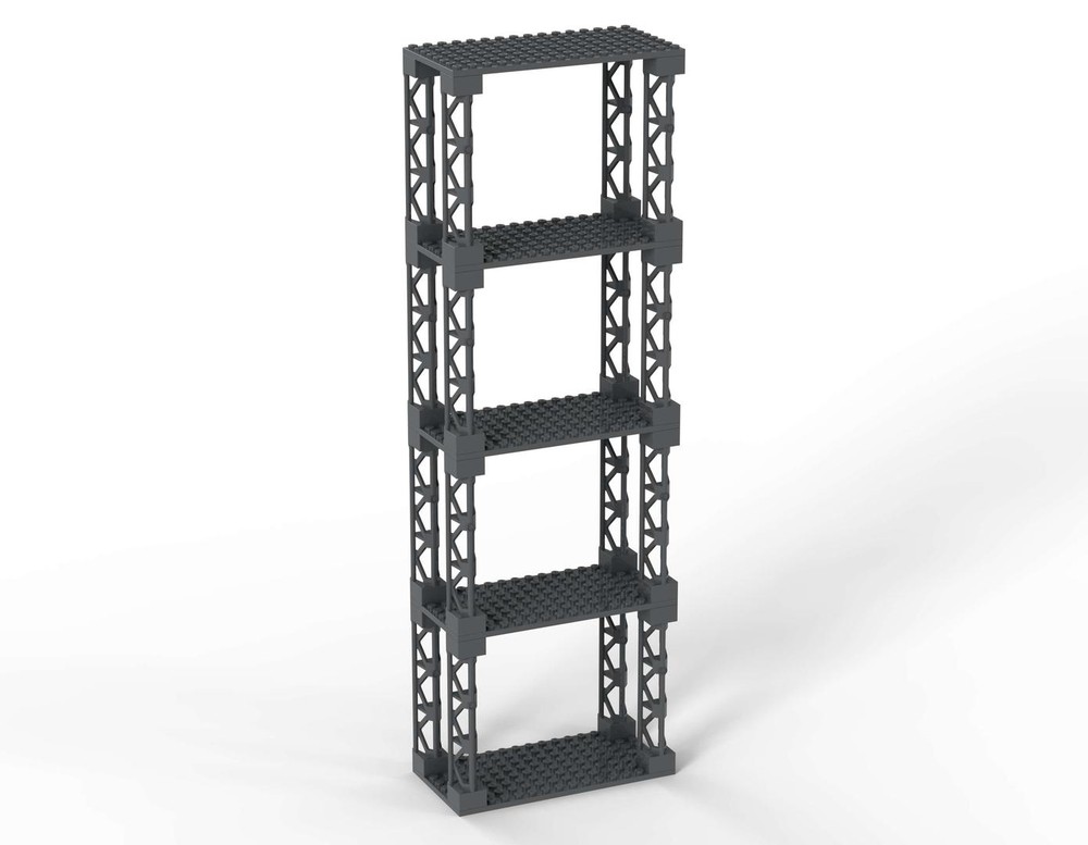 LEGO MOC-205348 4-floor stand on plate 8x16 by Irlandets | Rebrickable ...