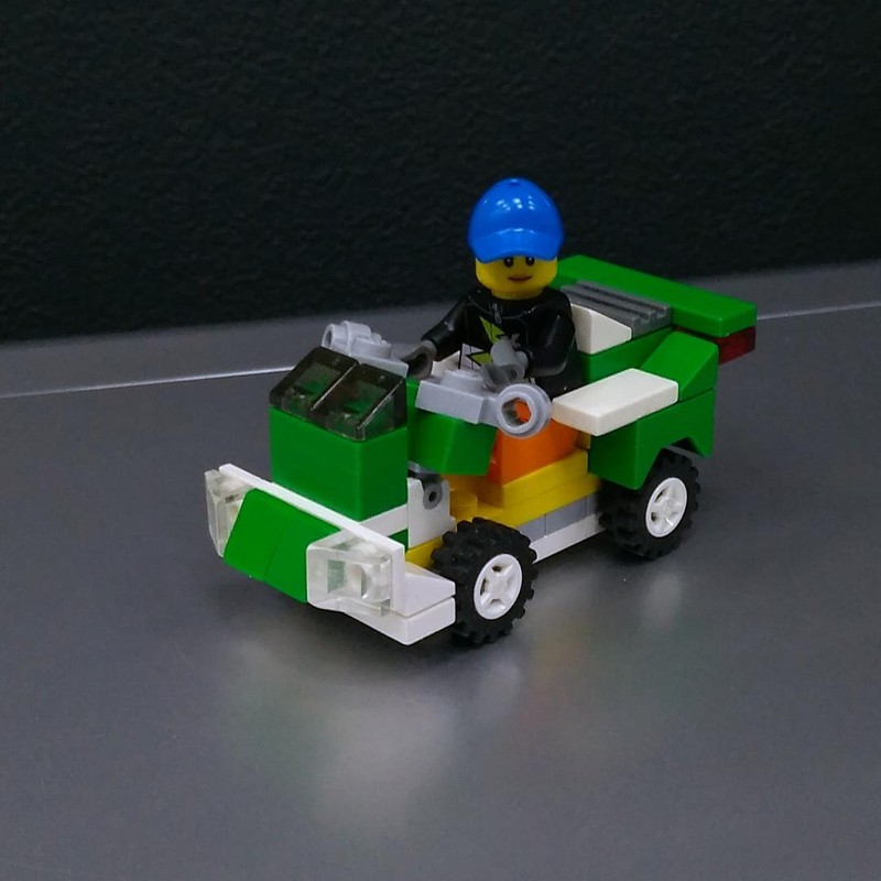 LEGO MOC 4-Wheel Minifig Electric Scooter by slavich | Rebrickable ...