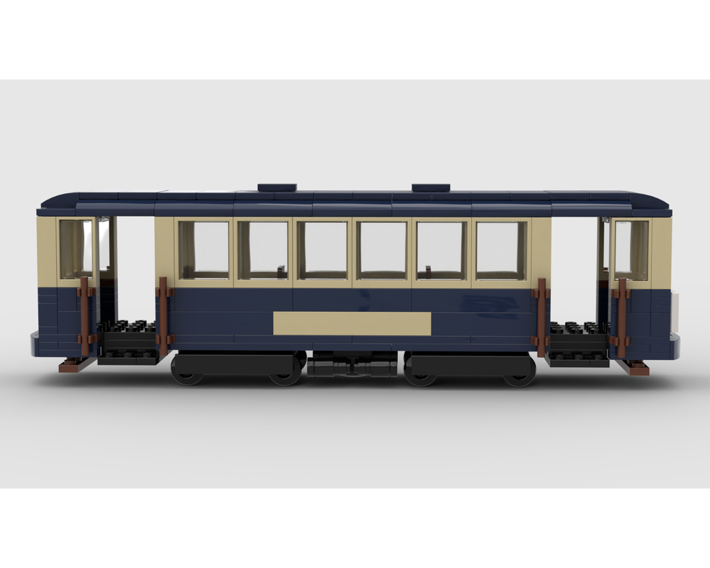 LEGO MOC Metropolitain Streetcar from 1916 by brickrail | Rebrickable ...