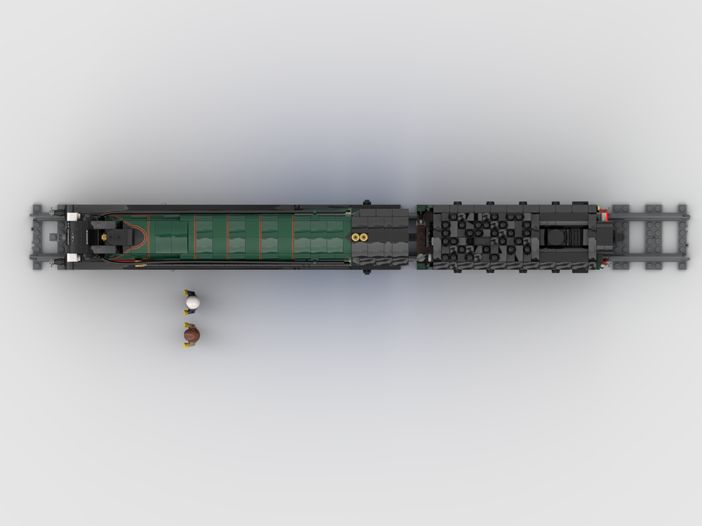 LEGO MOC LNER A4 BR Green Livery by JPCreations | Rebrickable - Build ...
