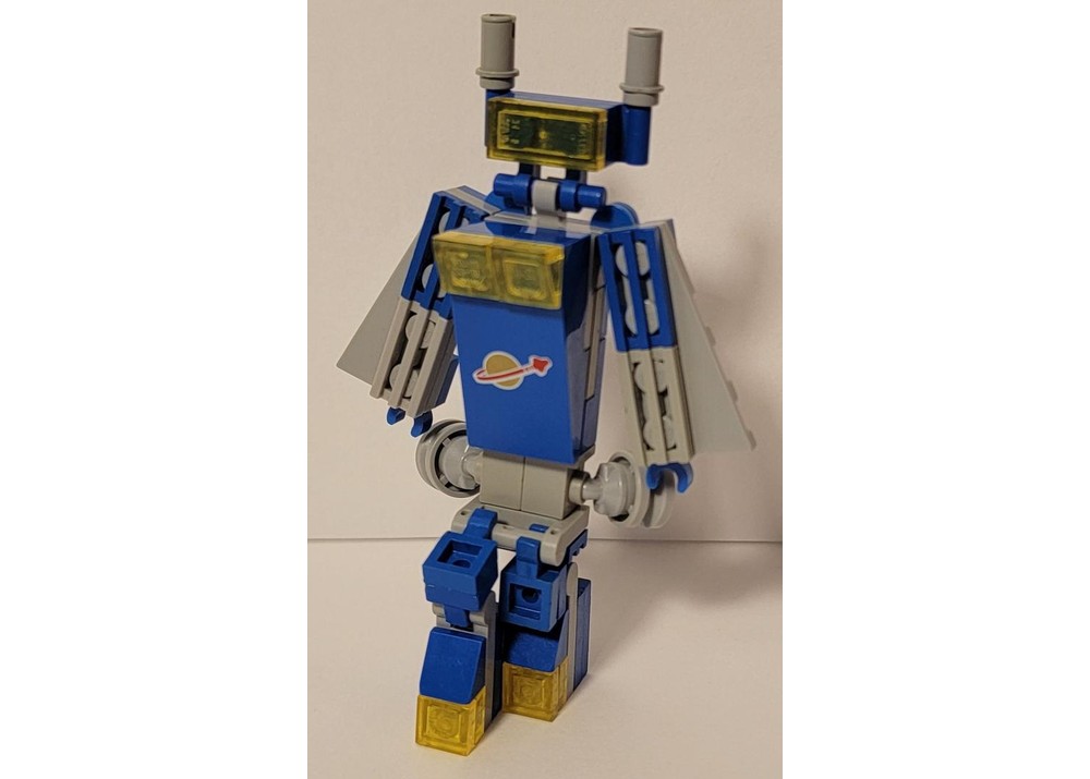 LEGO MOC-205372 Classic Space Transforming Spaceship by PhunkyPhil ...