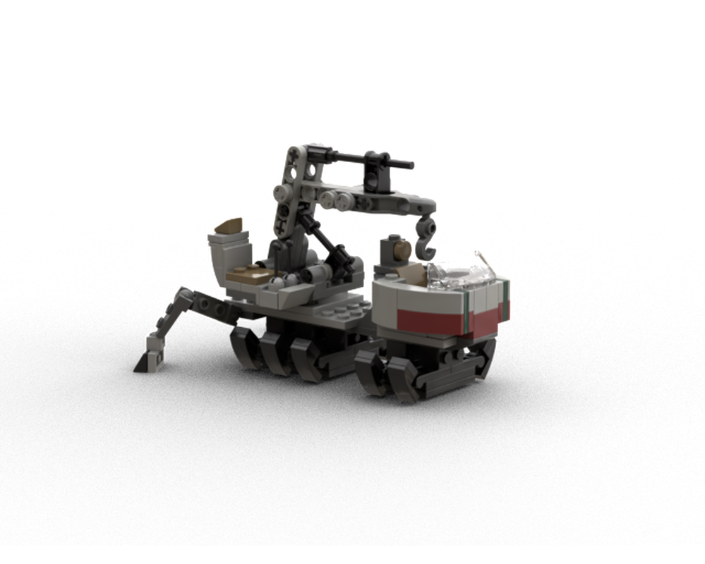 LEGO MOC Clone Flight Crew UT-MC/T Mobile Crane and Tractor by ...