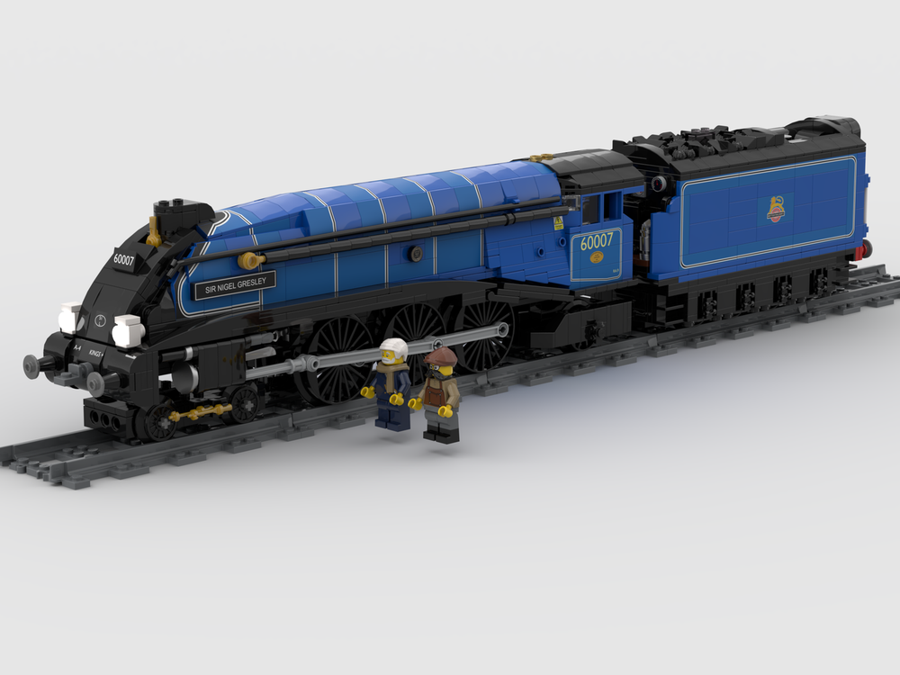 LEGO MOC-205384 LNER A4 BR Blue Livery by JPCreations | Rebrickable ...