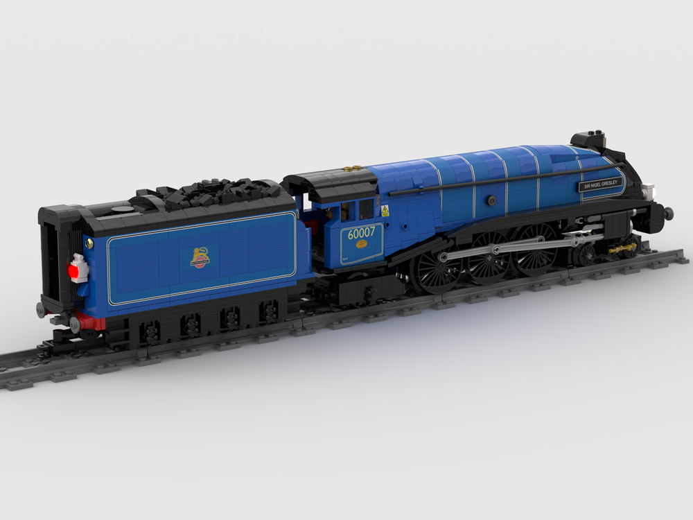 LEGO MOC LNER A4 BR Blue Livery by JPCreations | Rebrickable - Build ...
