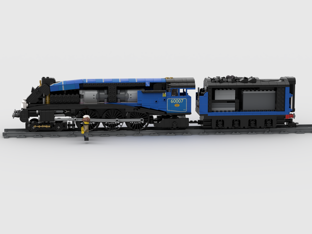 LEGO MOC LNER A4 BR Blue Livery by JPCreations | Rebrickable - Build ...