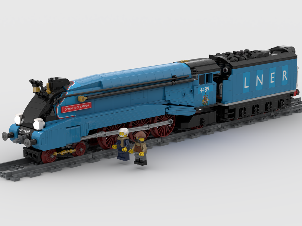LEGO MOC-205385 LNER A4 Garter Blue "Dominion of Canada" by JPCreations ...