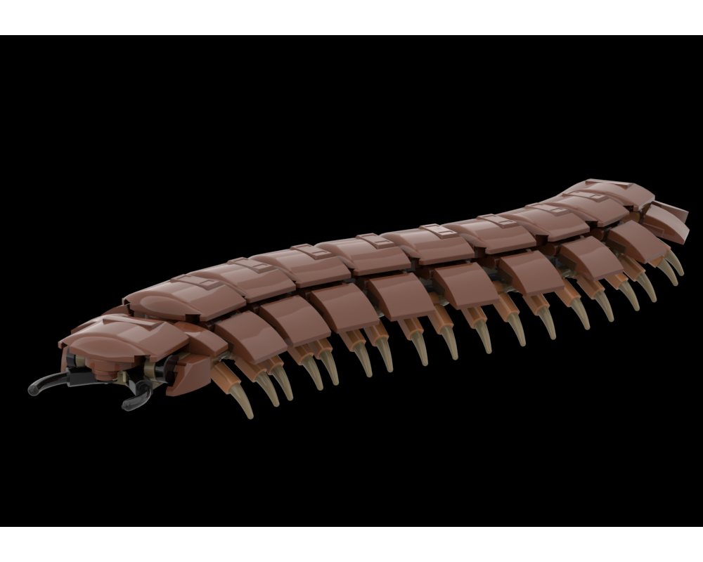 LEGO MOC Arthropleura Display by OrchardBuilds | Rebrickable - Build ...
