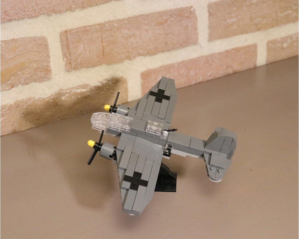LEGO MOC The Battle of Britain - part 2 - He-111 (1/110 scale) by ...