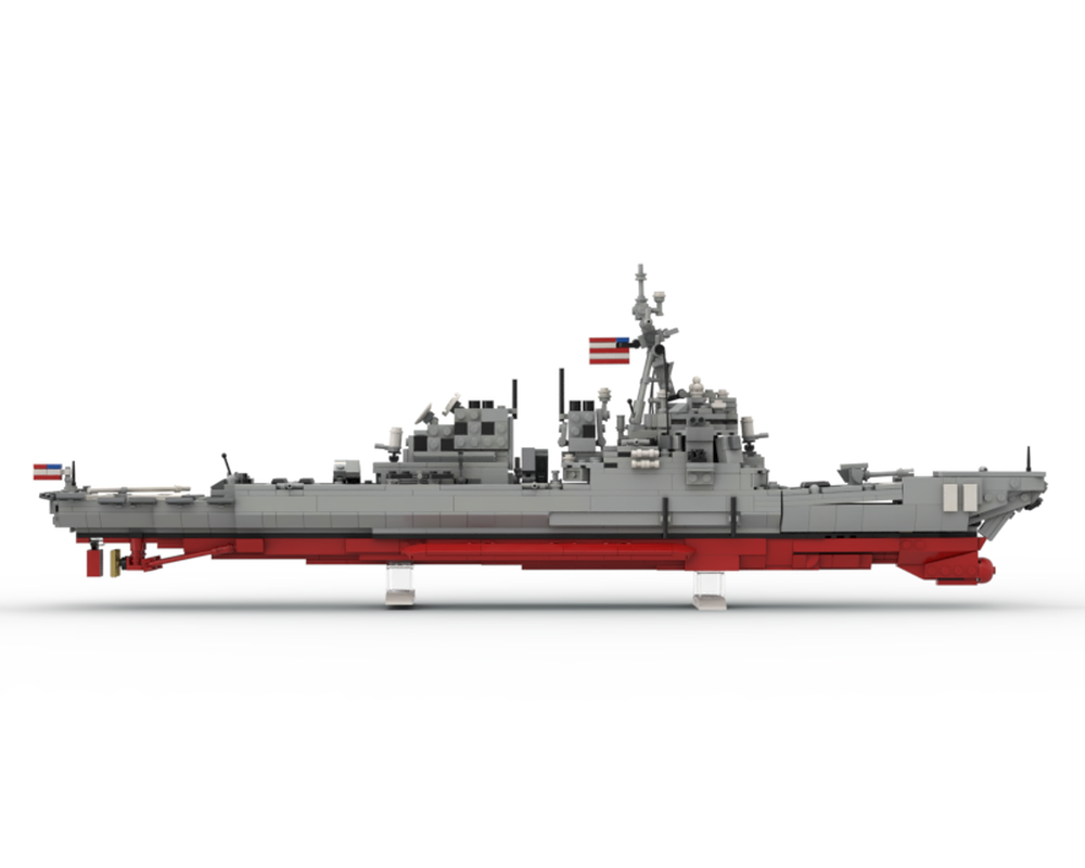 LEGO MOC DDG 51 Arleigh Burke - Flight I version by BasicBuilder23 ...