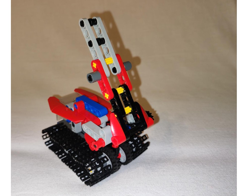 Lego Moc Fire Engine 42148 Alternative By Erikgs Rebrickable Build