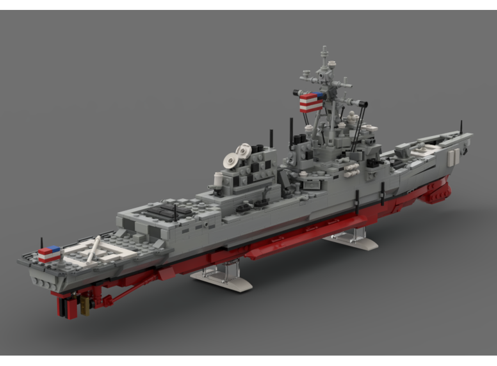 LEGO MOC DDG 79 Arleigh Burke - Flight IIA version by BasicBuilder23 ...