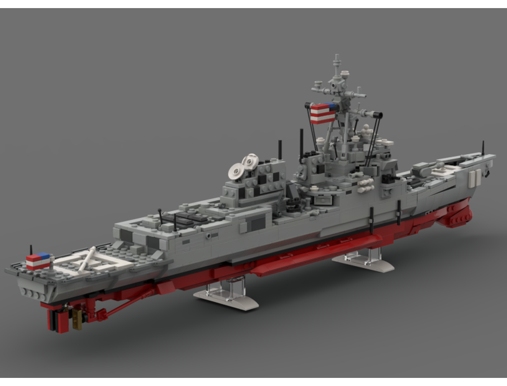 LEGO MOC DDG 91 Arleigh Burke - Flight IIA version (RMS) by ...