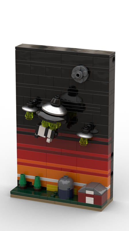 LEGO MOC Cow Abduction - Tales of the Space Age by Noel_NvG ...