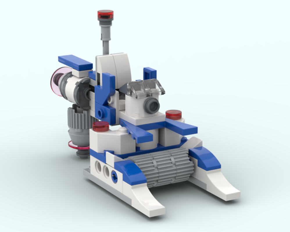 LEGO MOC Rex's Hoth Sled by Silver_Brick_Mage | Rebrickable - Build ...