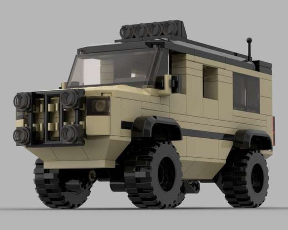 LEGO MOC Military Scout Truck by Brick Industries | Rebrickable - Build ...