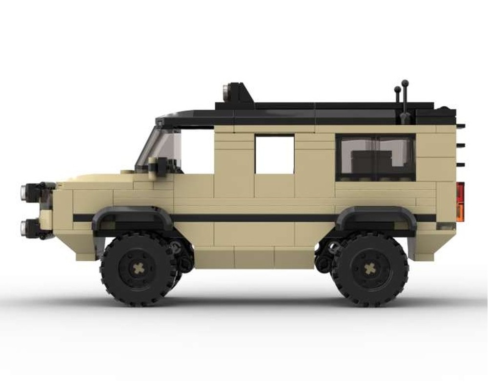 LEGO MOC Military Scout Truck by Brick Industries | Rebrickable - Build ...