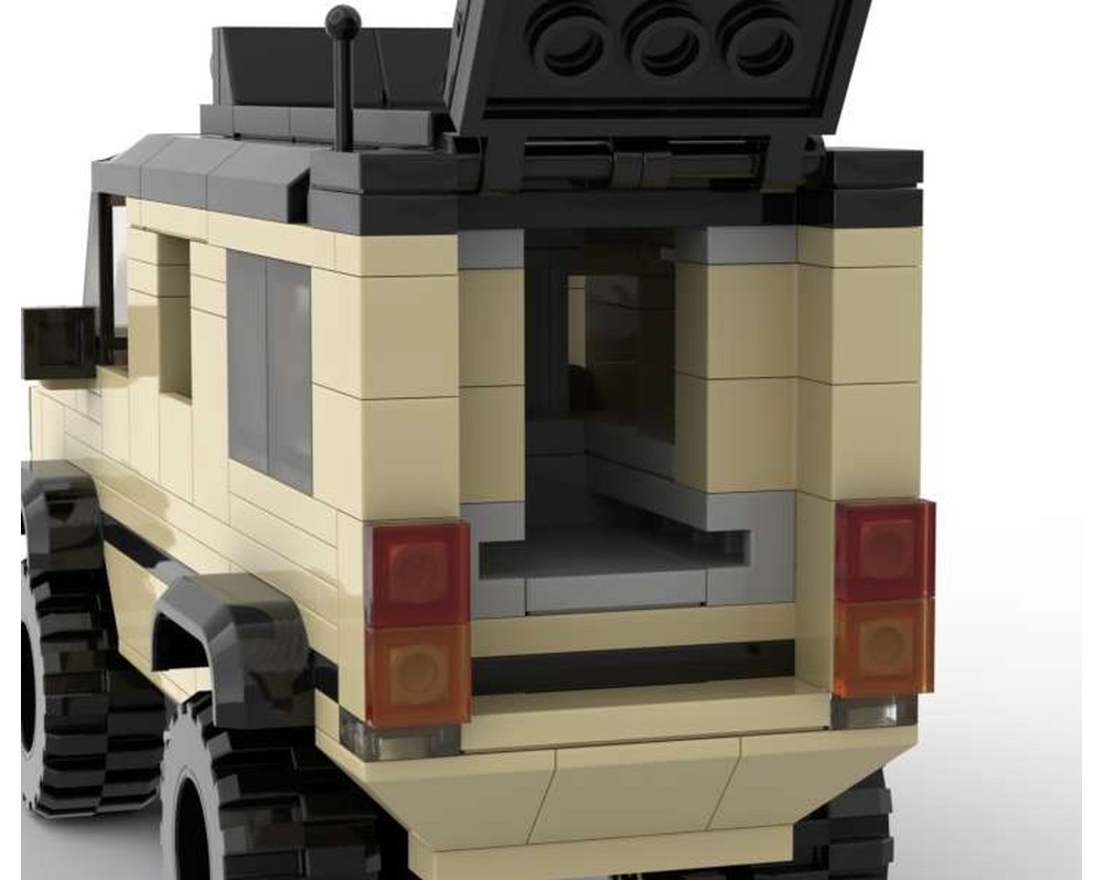 LEGO MOC Military Scout Truck by Brick Industries | Rebrickable - Build ...