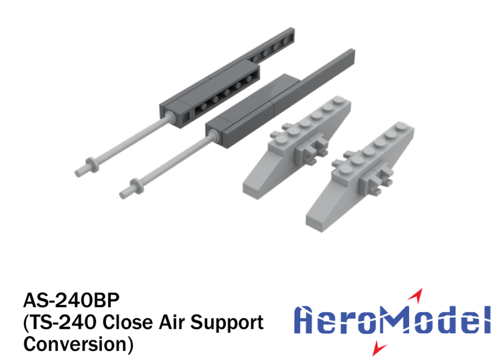 LEGO MOC AS-240BP (TS-240 Close Air Support Conversion) by Shturmovik ...