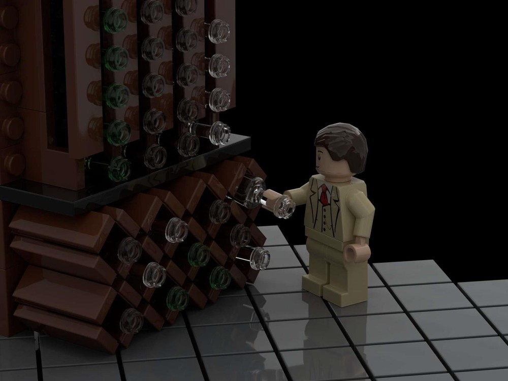 LEGO MOC Wine Rack by ironmatt | Rebrickable - Build with LEGO