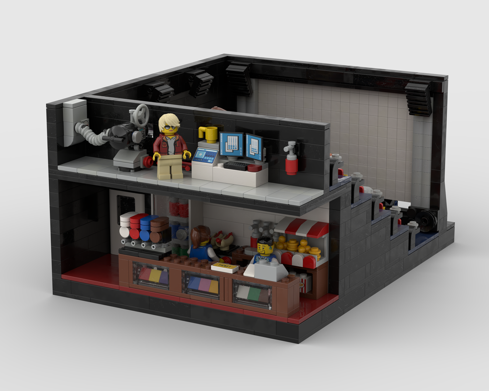 LEGO MOC Cell Phone Theater by Rovivruselos | Rebrickable - Build with LEGO