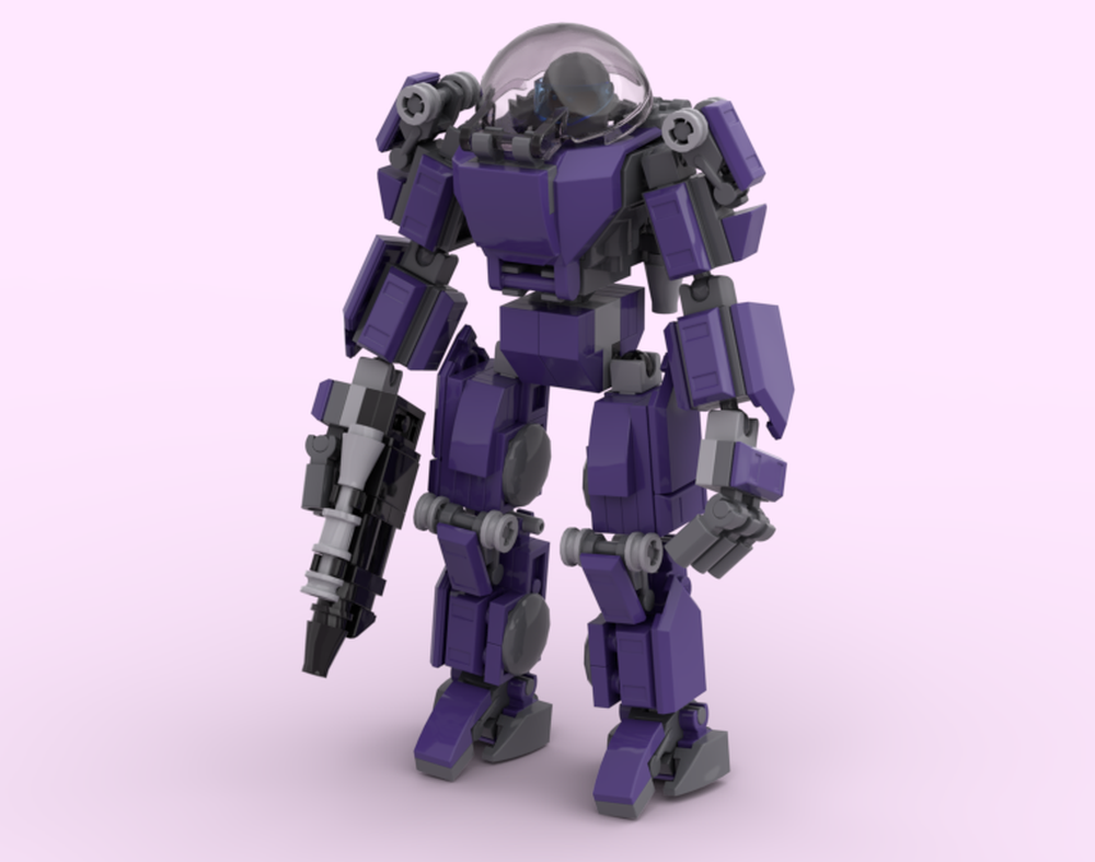 LEGO MOC Galactic bounty hunter mech by Smellybricks | Rebrickable ...