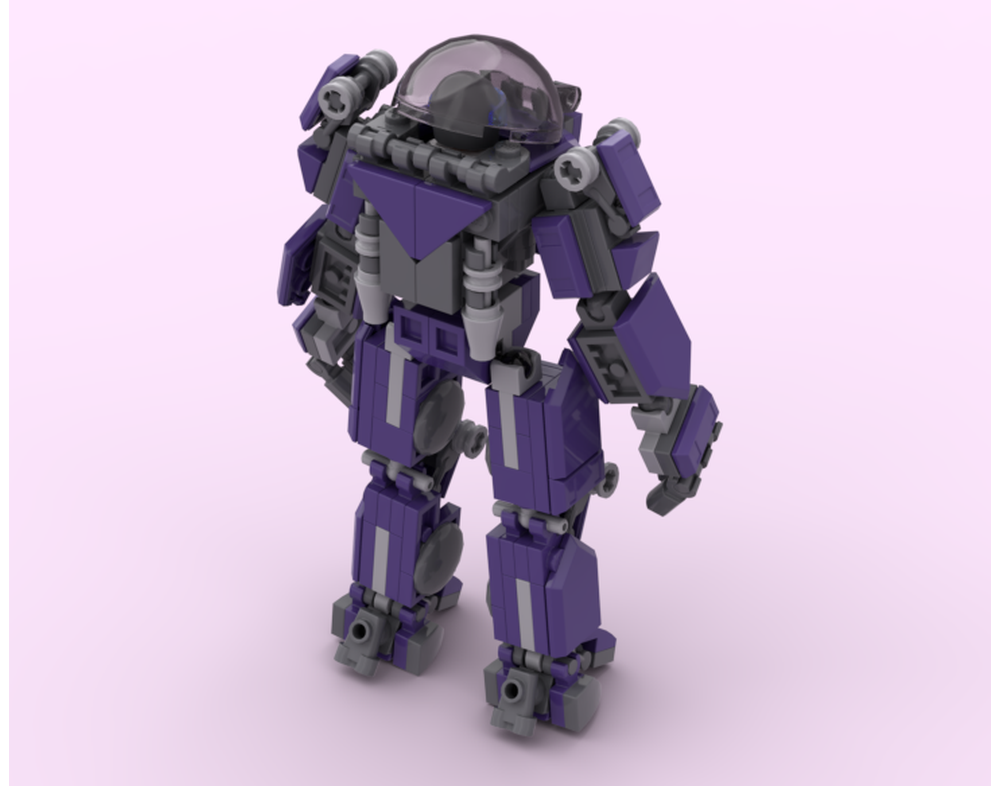 Lego Moc Galactic Bounty Hunter Mech By Smellybricks Rebrickable