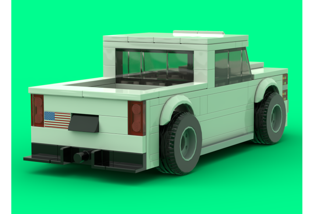 Lego Moc 1993 Chevrolet Silverado By Haydeez Rebrickable Build