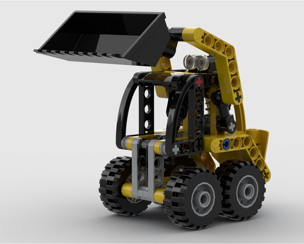 LEGO MOC 42197 Skid Steer Loader by Larsagri | Rebrickable - Build with ...