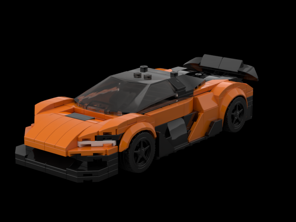 LEGO MOC Mclaren W1 lego moc by stachulec2137 | Rebrickable - Build ...