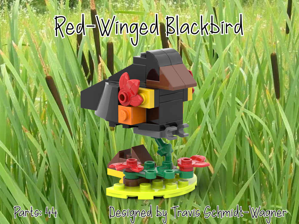LEGO MOC Red-Winged Blackbird 30688 Alt Build by Camobricktape ...