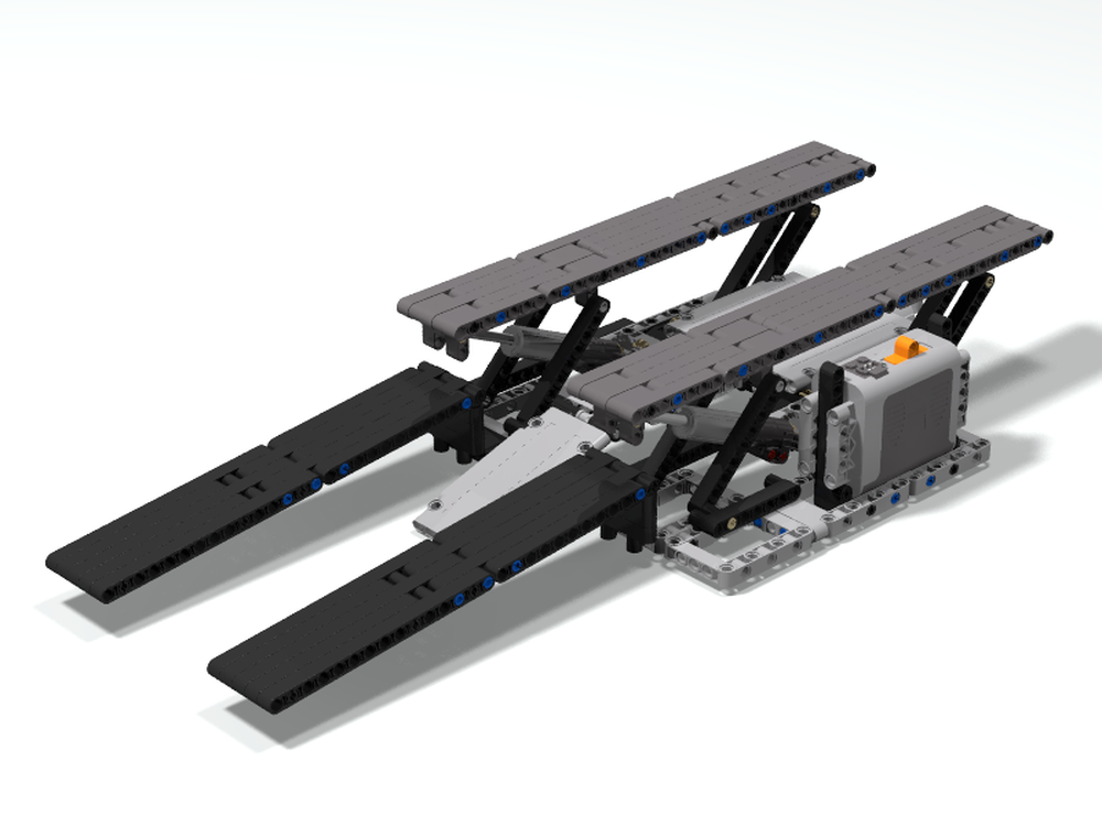 LEGO MOC Pont élévateur / Lift plateform by TechnicCreator13 ...