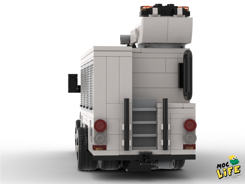 Lego Moc Ford F 650 Regular Cab Dually Cat Service By Moclife