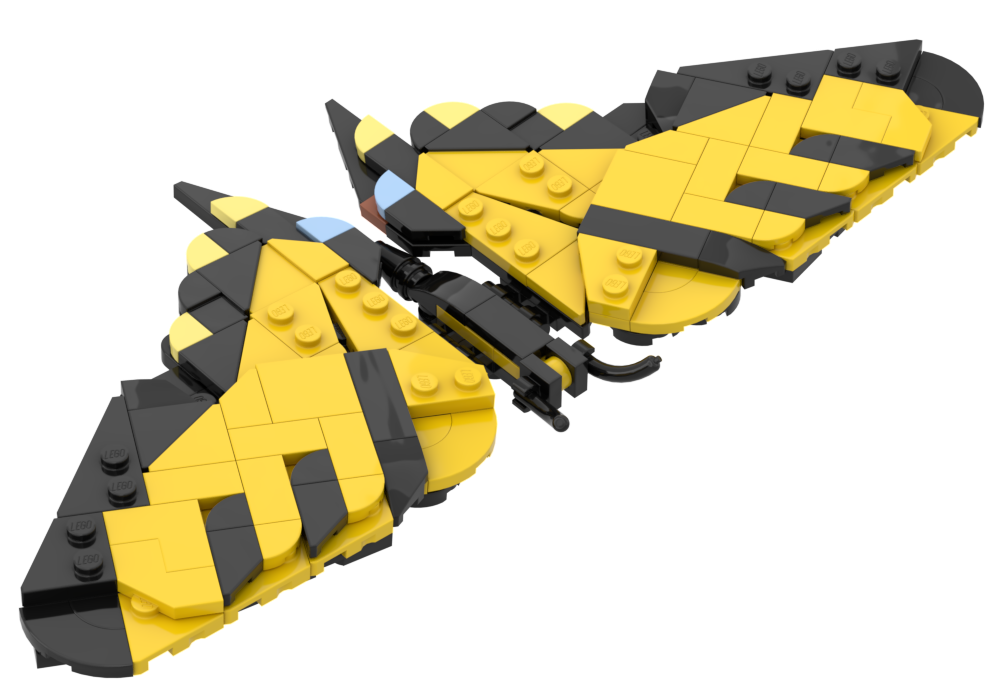 LEGO MOC Western Tiger Swallowtail (Papilio rutulus): The Insect ...