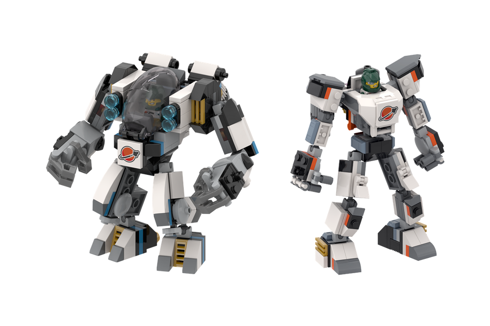 LEGO MOC Space Defense Mech & Space Defense Mech Armor by Mech_Error ...
