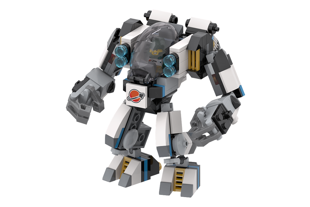 LEGO MOC Space Defense Mech & Space Defense Mech Armor by Mech_Error ...