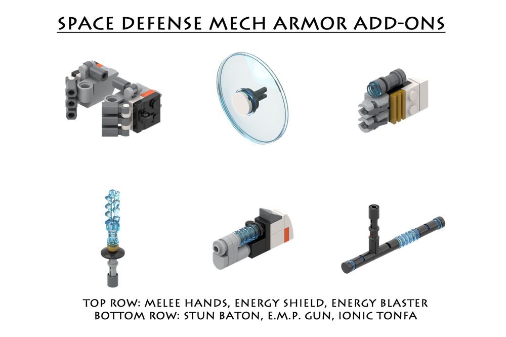 LEGO MOC Space Defense Mech & Space Defense Mech Armor by Mech_Error ...