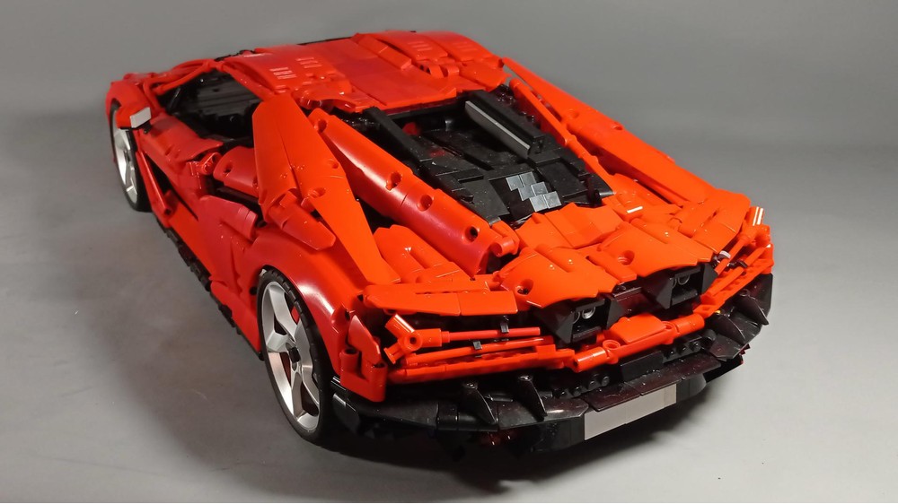 LEGO MOC Lamborghini Revuelto 1:8 by Antoine11 | Rebrickable - Build ...
