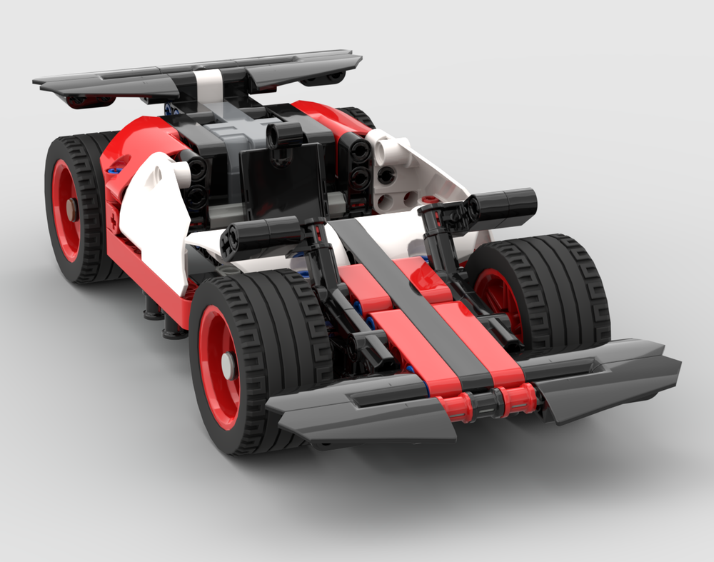 LEGO MOC Mini Race car by Leg0_lab. | Rebrickable - Build with LEGO