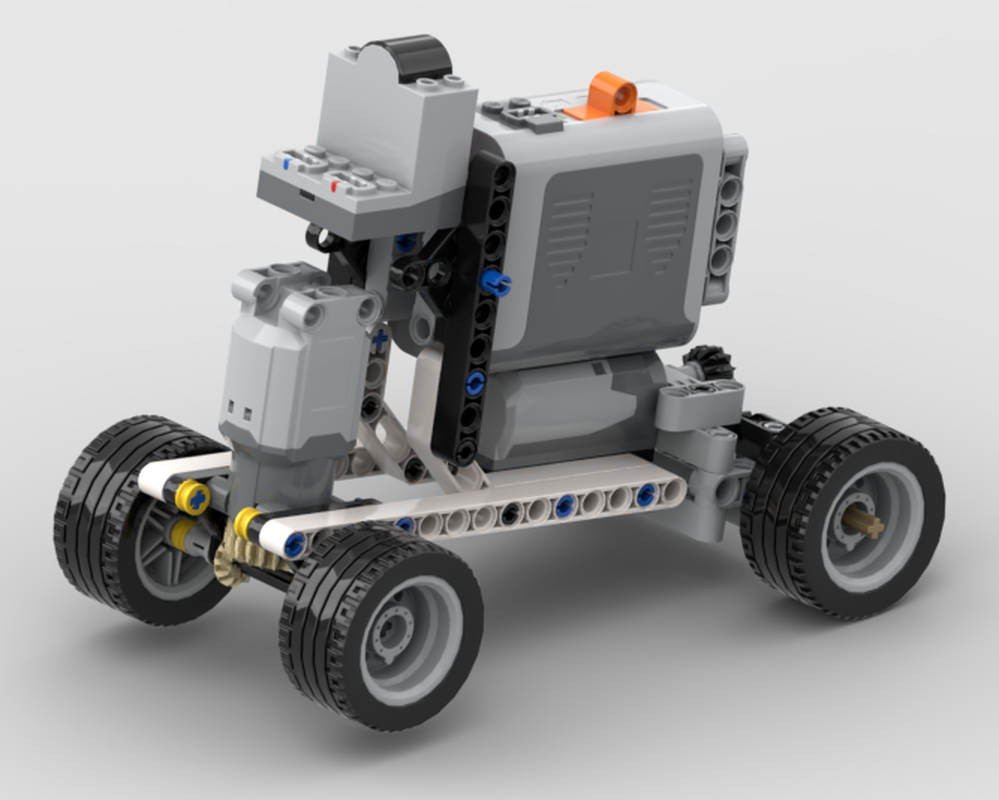 LEGO MOC simple controlled machine. by lazzariya | Rebrickable - Build ...