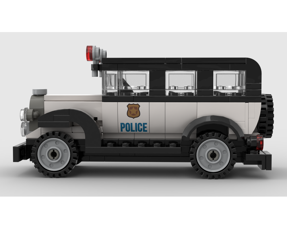 LEGO MOC Ford Model B Police Cruiser by brickrail | Rebrickable - Build ...
