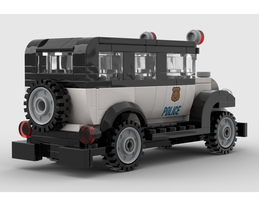 LEGO MOC-205477 Ford Model B Police Cruiser by brickrail | Rebrickable ...