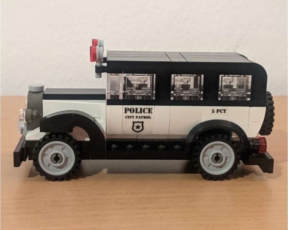LEGO MOC Ford Model B Police Cruiser by brickrail | Rebrickable - Build ...